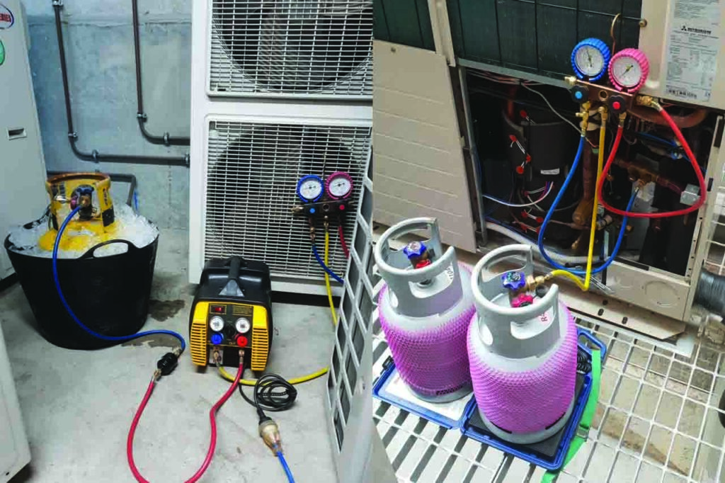 Reclaiming Aircon Refrigerant for Repairs - WestCoast Air